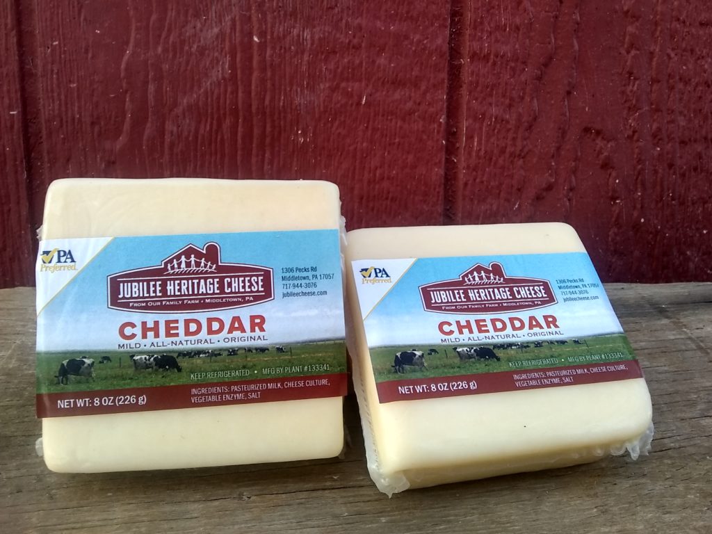Fresh Mild Cheddar - Jubilee Heritage Cheese